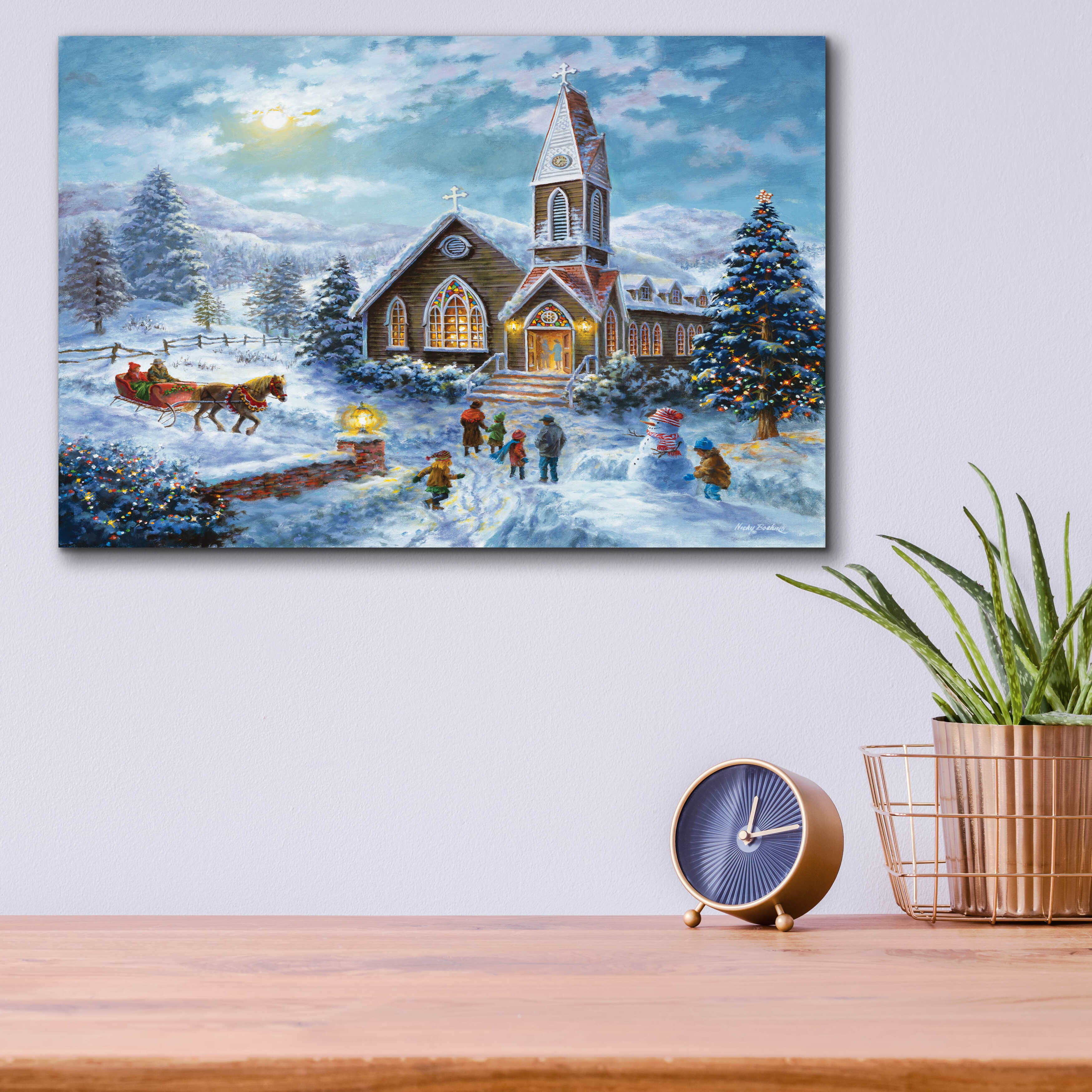 The Holiday Aisle® Epic Art ''Parents Pray_ Children Play'' By Nicky Boehme - Wayfair Canada